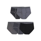 Fruit of the Loom Men's Cotton Briefs, Moisture-Wicking, Mid-Rise ...