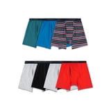 Fruit of the Loom, Cotton Stretch Boxer Briefs, 7pk, Men's - Walmart.com