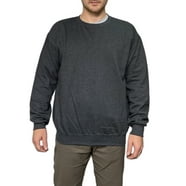 Fruit of the Loom Men's EverSoft Fleece Crew Sweatshirt, Moisture Wicking Cotton Blend, Sizes S ...