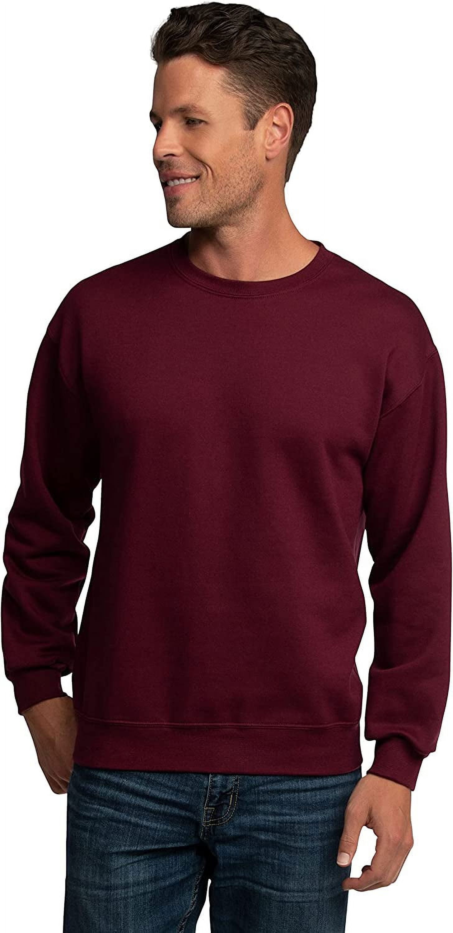 Fruit of the Loom Men's EverSoft Fleece Crew Sweatshirt, Sizes S-4XL ...