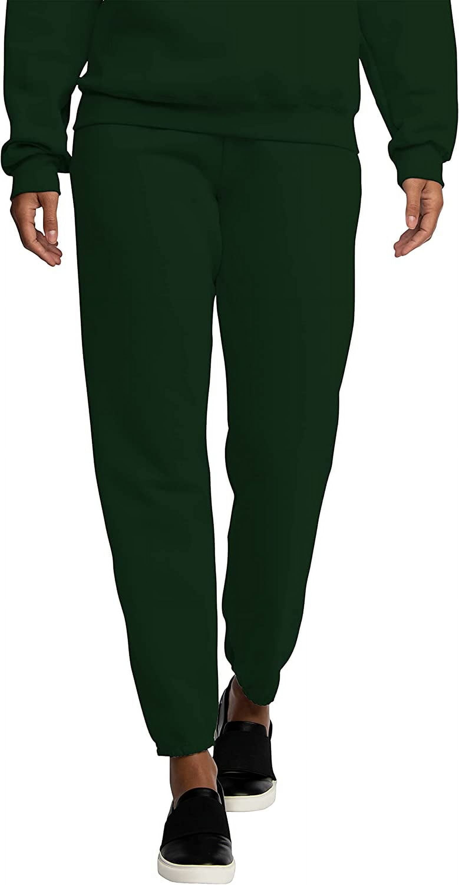 Fruit of the Loom Men's EverSoft Fleece Elastic Bottom Sweatpants with ...