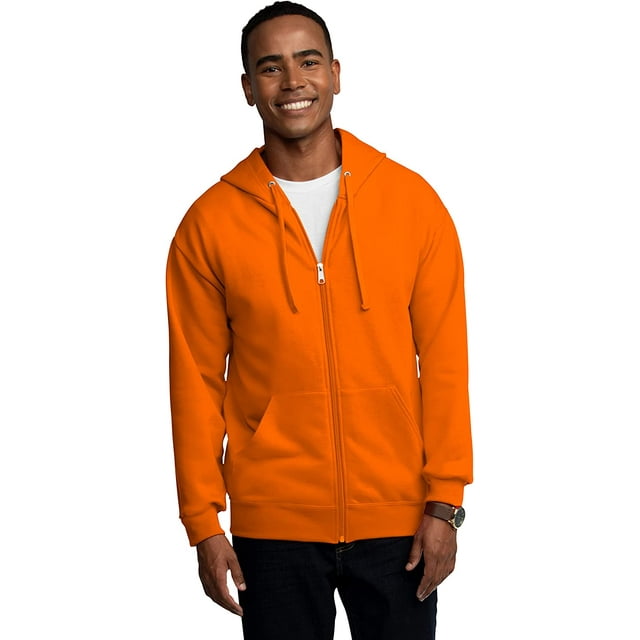 Fruit of the Loom Men's EverSoft Fleece Full Zip Hoodie Jacket, Sizes S-3XL - Walmart.com