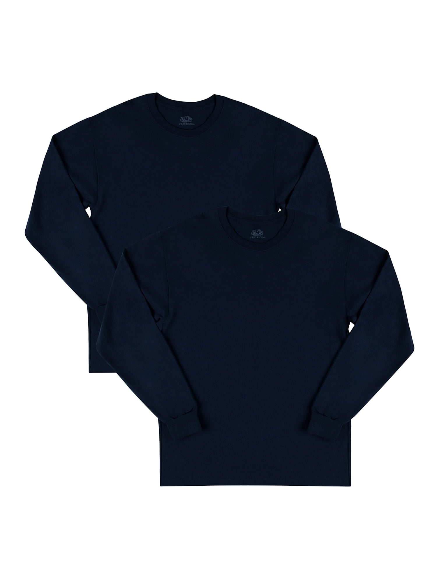 Fruit of the Loom Men's Eversoft Long Sleeve T-Shirt, 2 Pack - Walmart.com