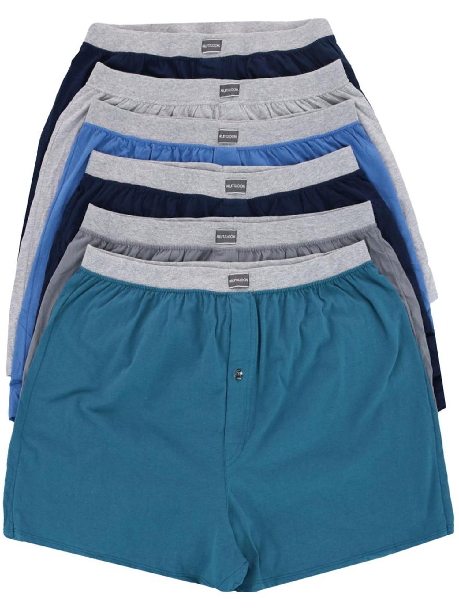 Men's ComfortSoft Waistband Knit Boxers, Bonus Pack 5 + 1 Free ...