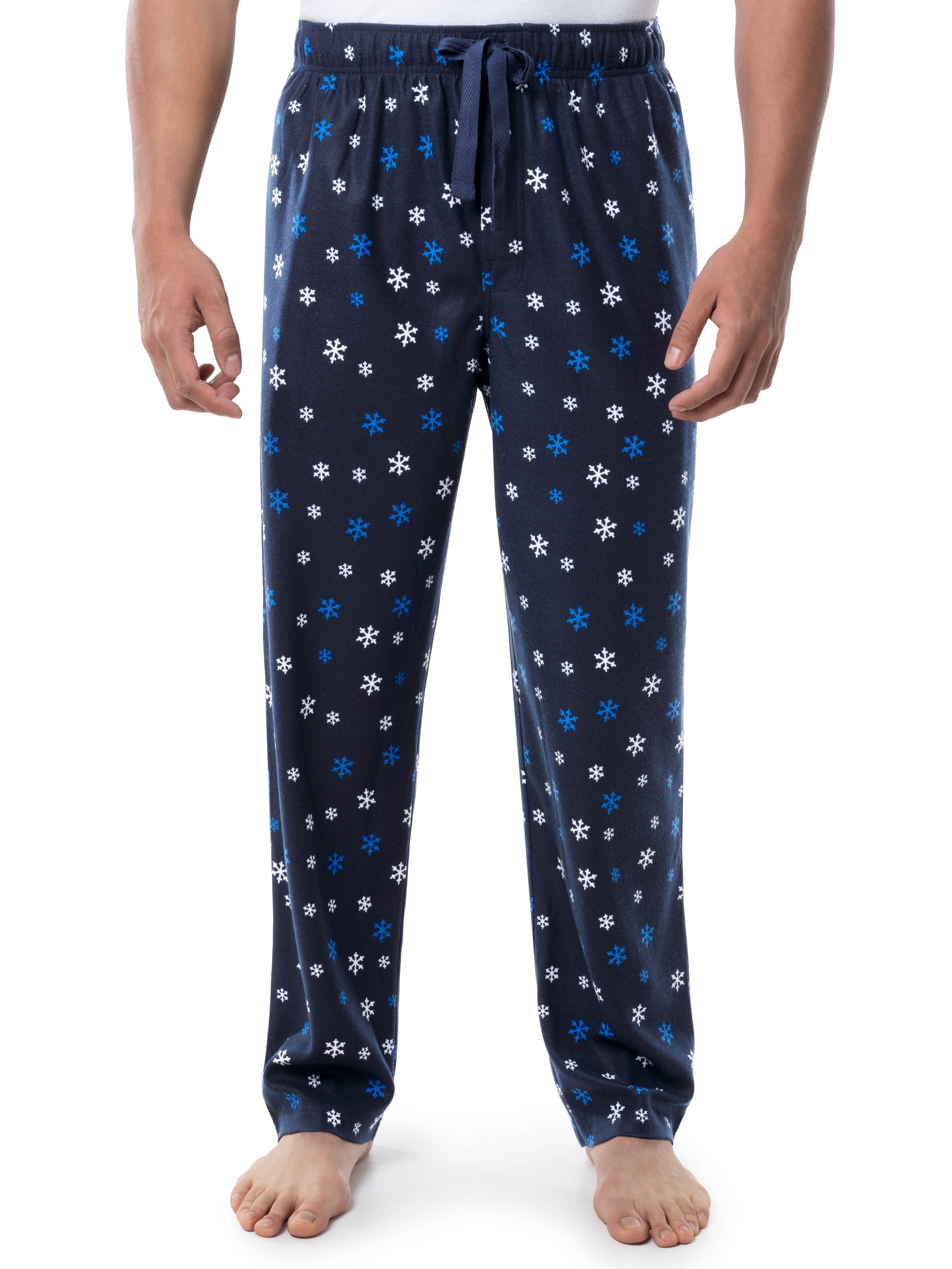 Fruit of the Loom Men's Matte Fleece Holiday Print Pajama Pants, Sizes ...