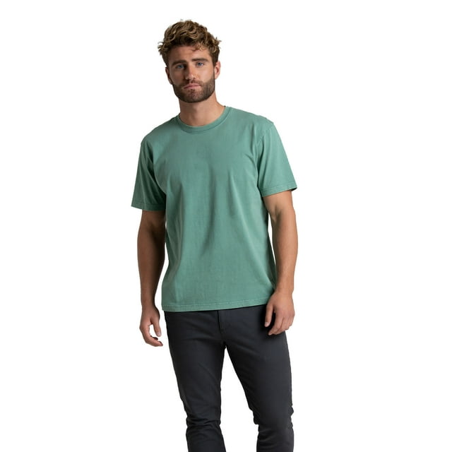 Fruit of the Loom Men's Ultra-Soft Garment Dyed Crewneck T-Shirt, Sizes S - 2XL - Walmart.com