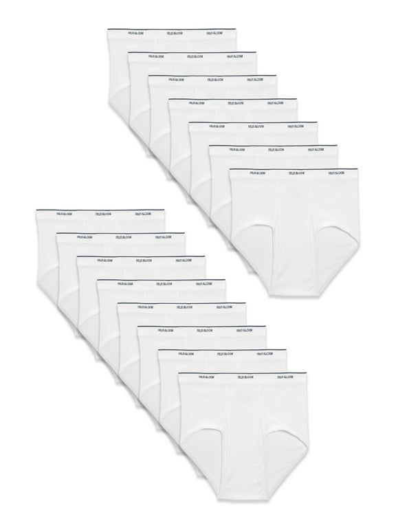 George Men's Full Rise Briefs, 6-Pack - Walmart.com