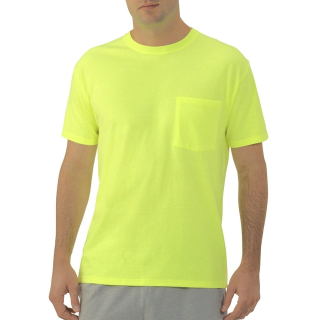 Fruit of the Loom Men's 360 Breathe Pocket T-Shirt, Sizes S-4XL, Soft & Breathable - Walmart.com