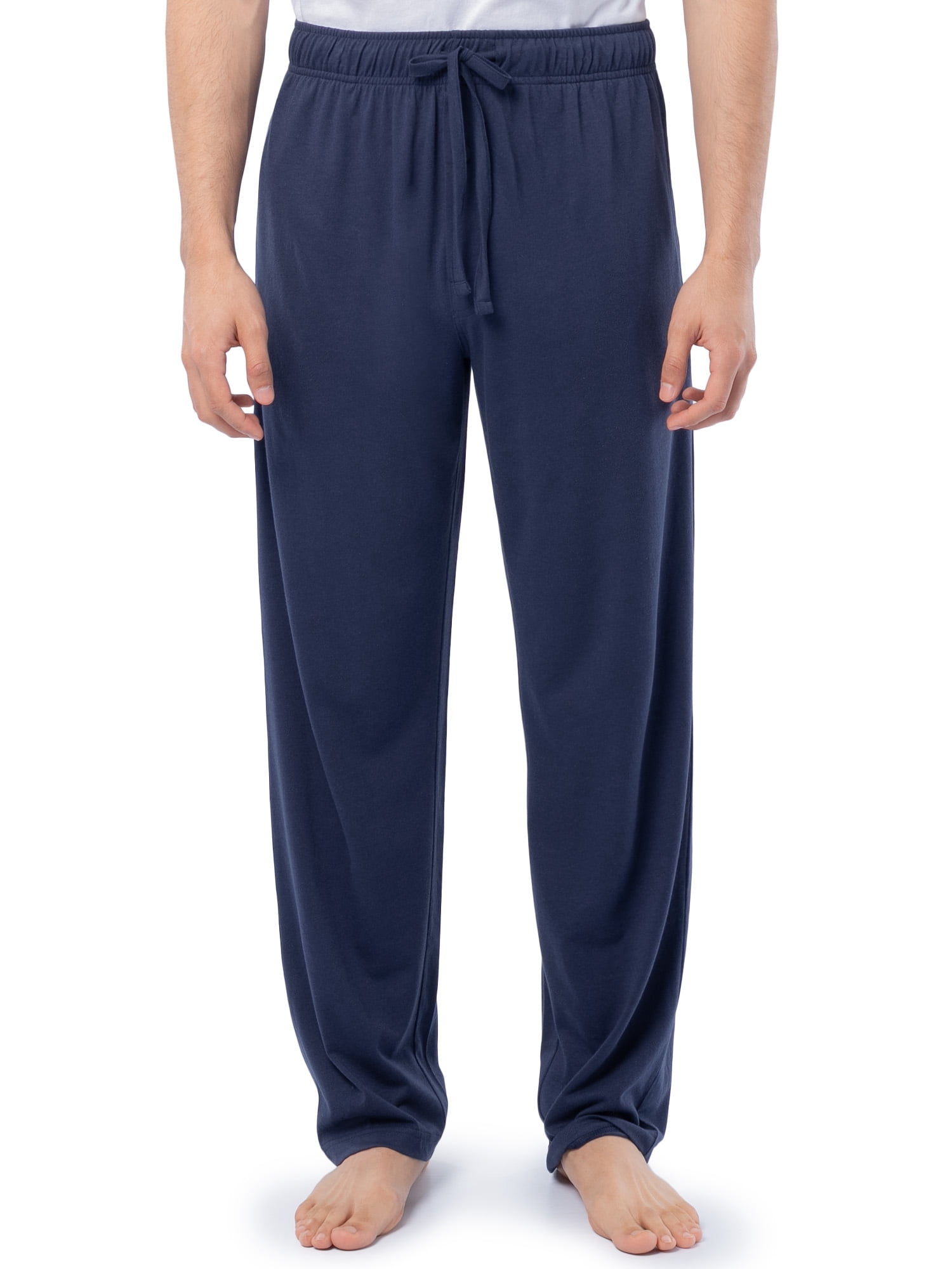 Fruit of the Loom Men's and Big Men's Jersey Knit Pajama Pants, Sizes S ...