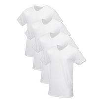 Hanes Tall Men's SUPER VALUE Comfortsoft Fresh IQ White V-neck 5 Pack - Walmart.com