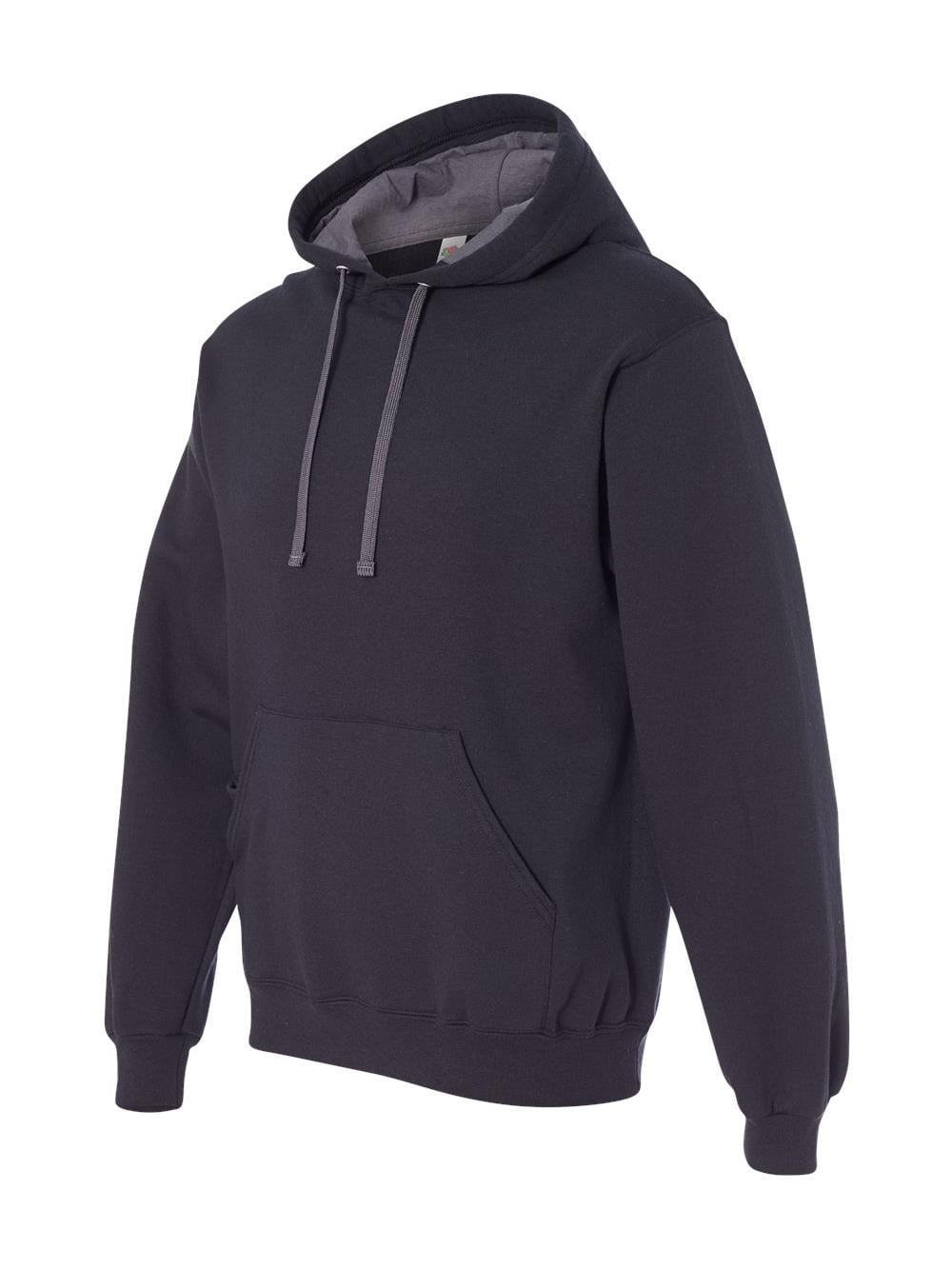 Fruit of the Loom Sofspun Hooded Full-Zip Sweatshirt for Men - Walmart.com