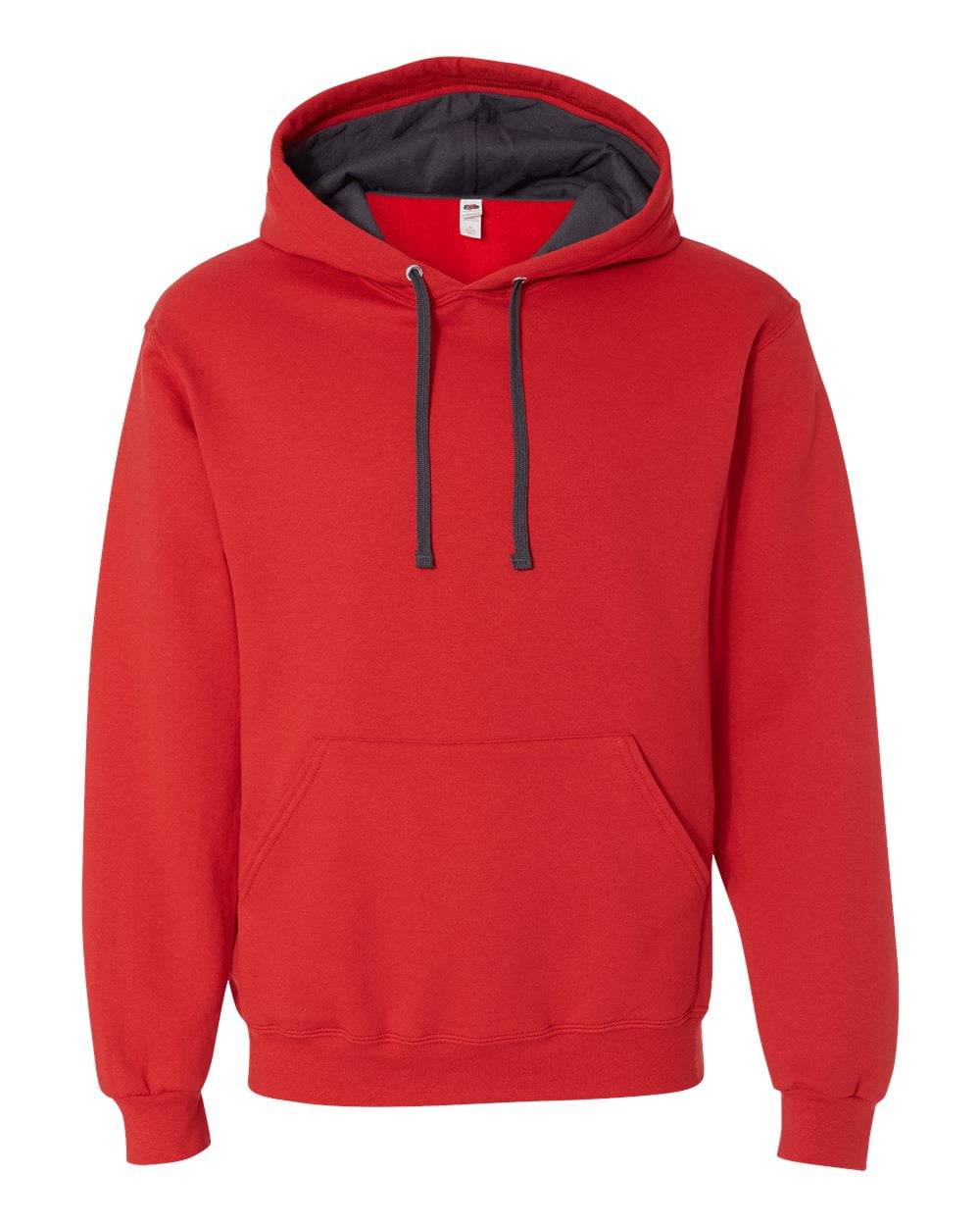 Fruit of the Loom Sofspun Hooded Full-Zip Sweatshirt for Men Size up to 3XL - Walmart.com