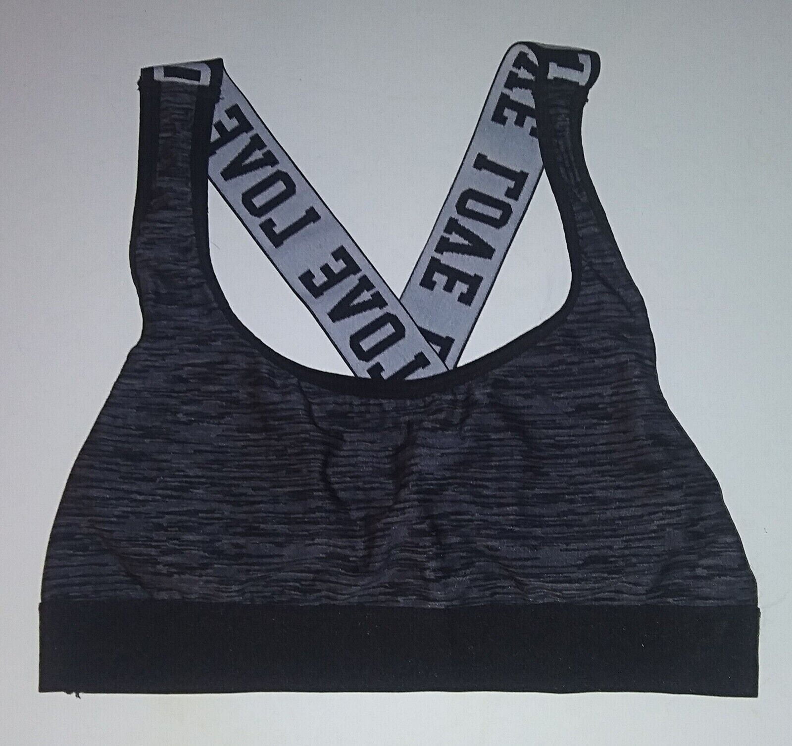 Fruit of the Loom Sports Bra Girls Size 32 Dark Grey Heather Branded ...
