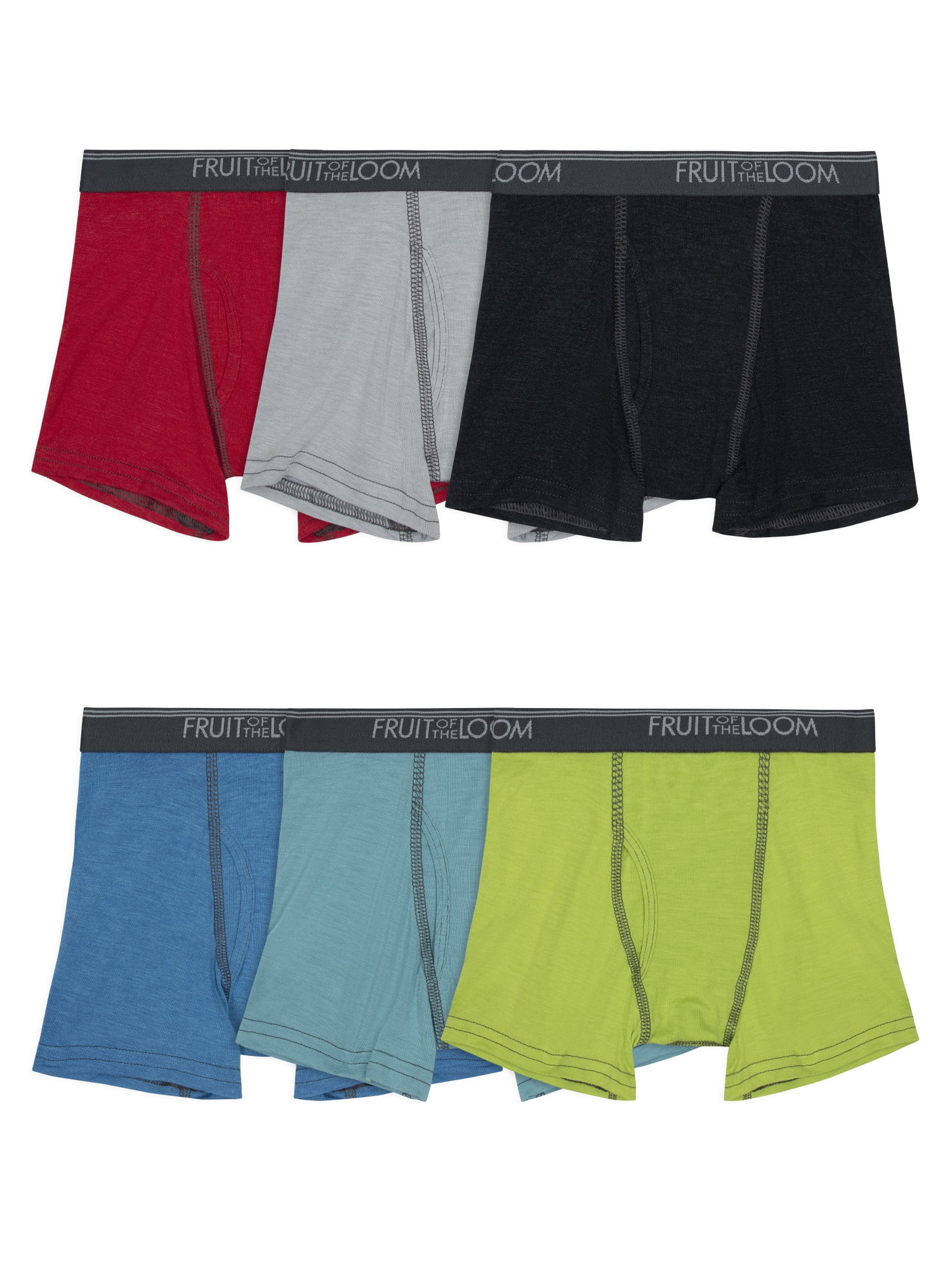 Fruit of the Loom Toddler Boy 360 Stretch True Comfort Super Soft Modal ...