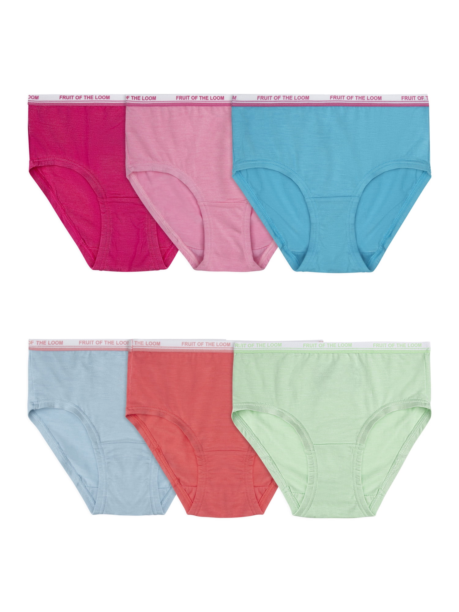 Fruit of the Loom Toddler Girl 360 Stretch True Comfort Super Soft ...