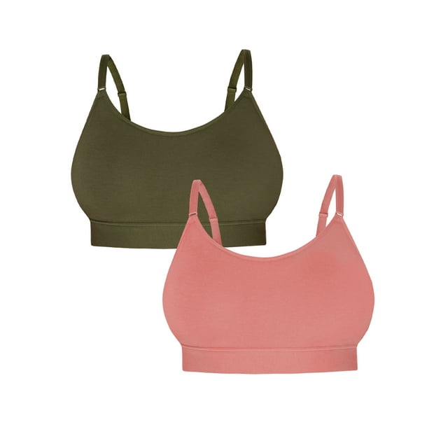 Fruit of the Loom Wireless Bra 2 Pack, Style FT942, Sizes S to XXXL ...