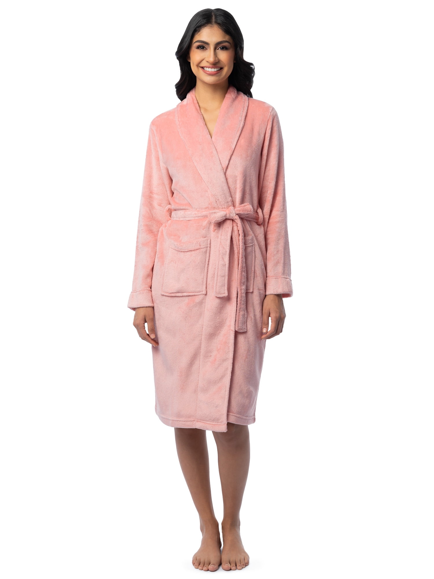 Fruit of the Loom Women's Beyond Soft Fleece Robe, Sizes XS/S-4X ...