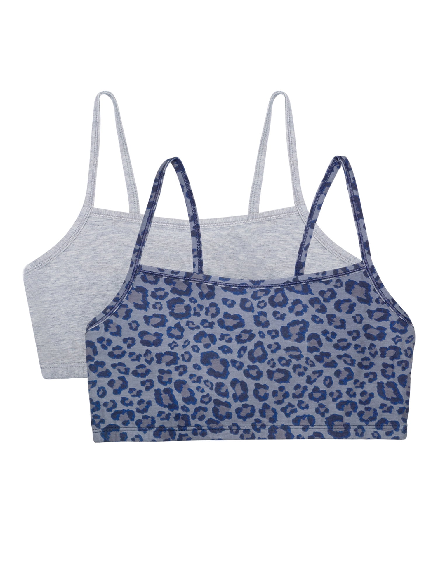Fruit of the Loom Women's 360° Stretch Cami Strap Comfort Bras, 2-Pack ...