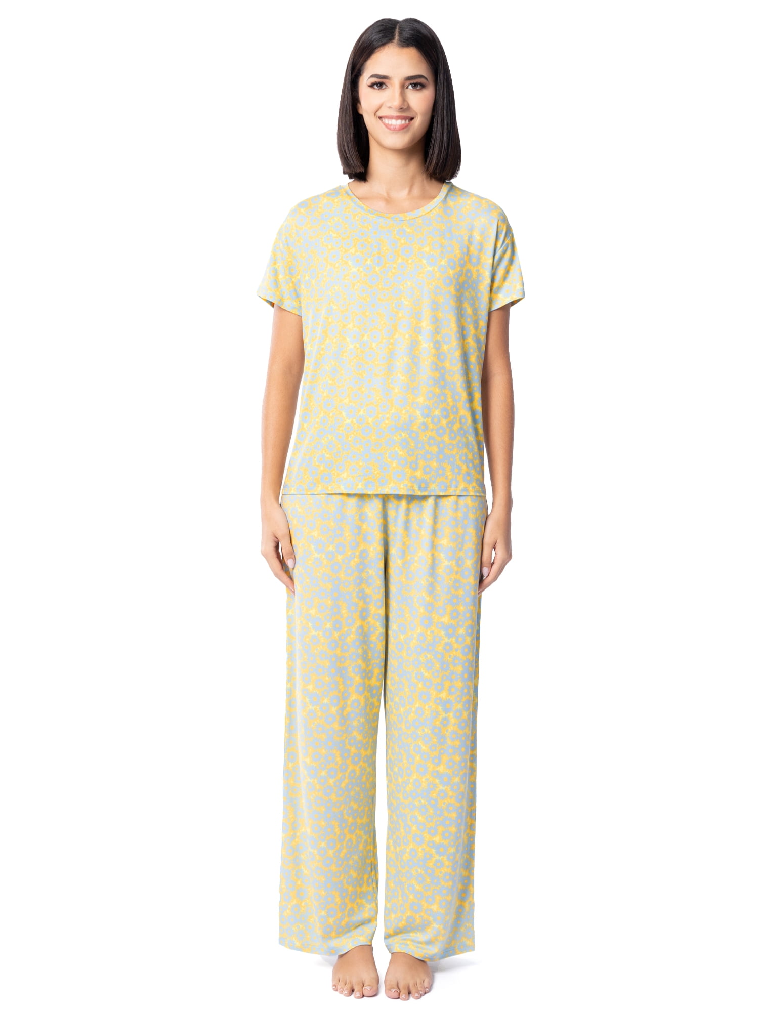 Fruit of the Loom women's 360 Stretch Pajama Set - Walmart.com