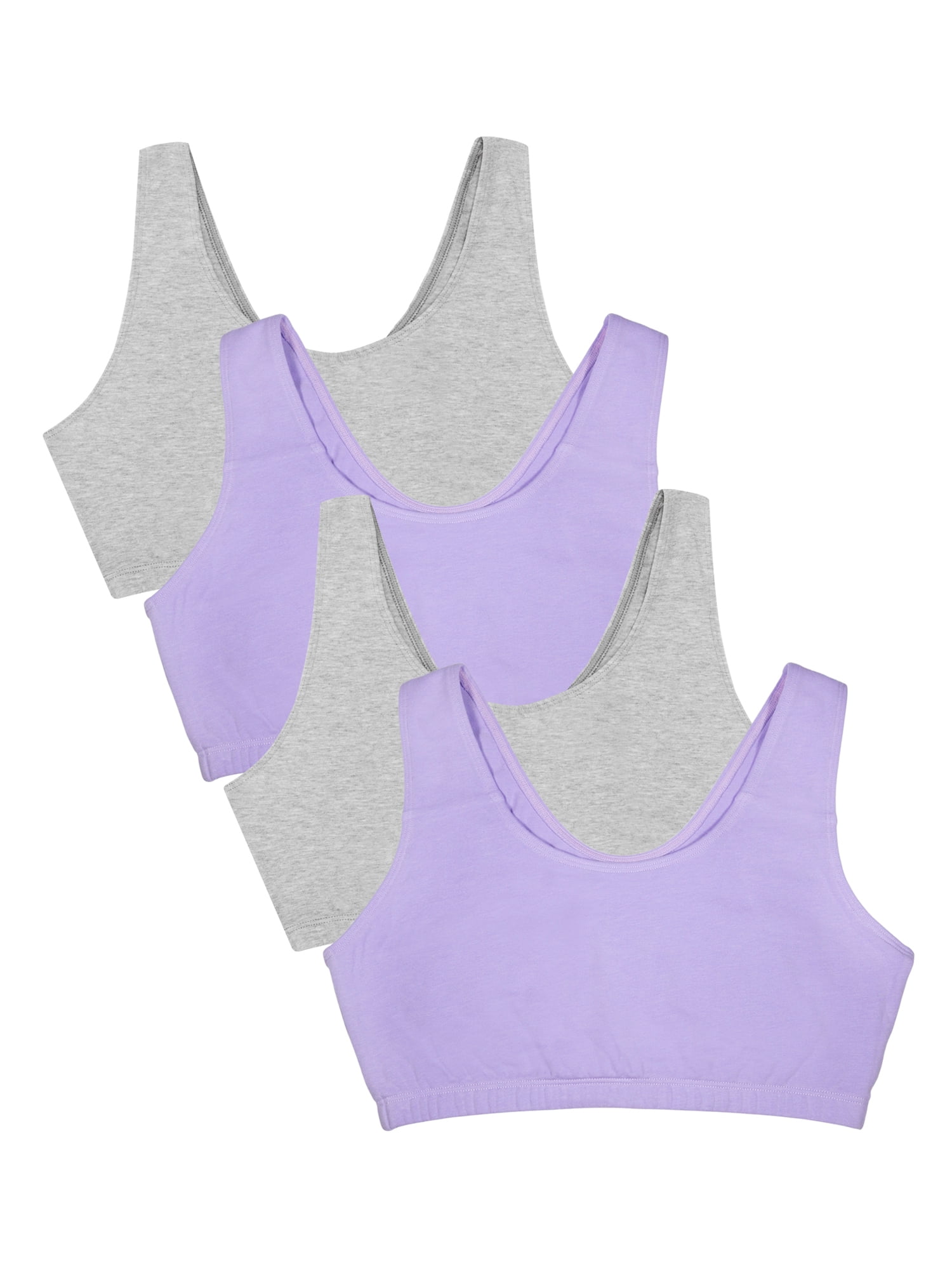 Fruit of the Loom Women's 360° Stretch Full Coverage Comfort Bras, 4 ...