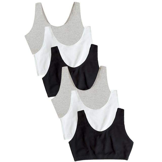 Fruit of the Loom Women's 360 Stretch Full Coverage Comfort Bras, 6 ...