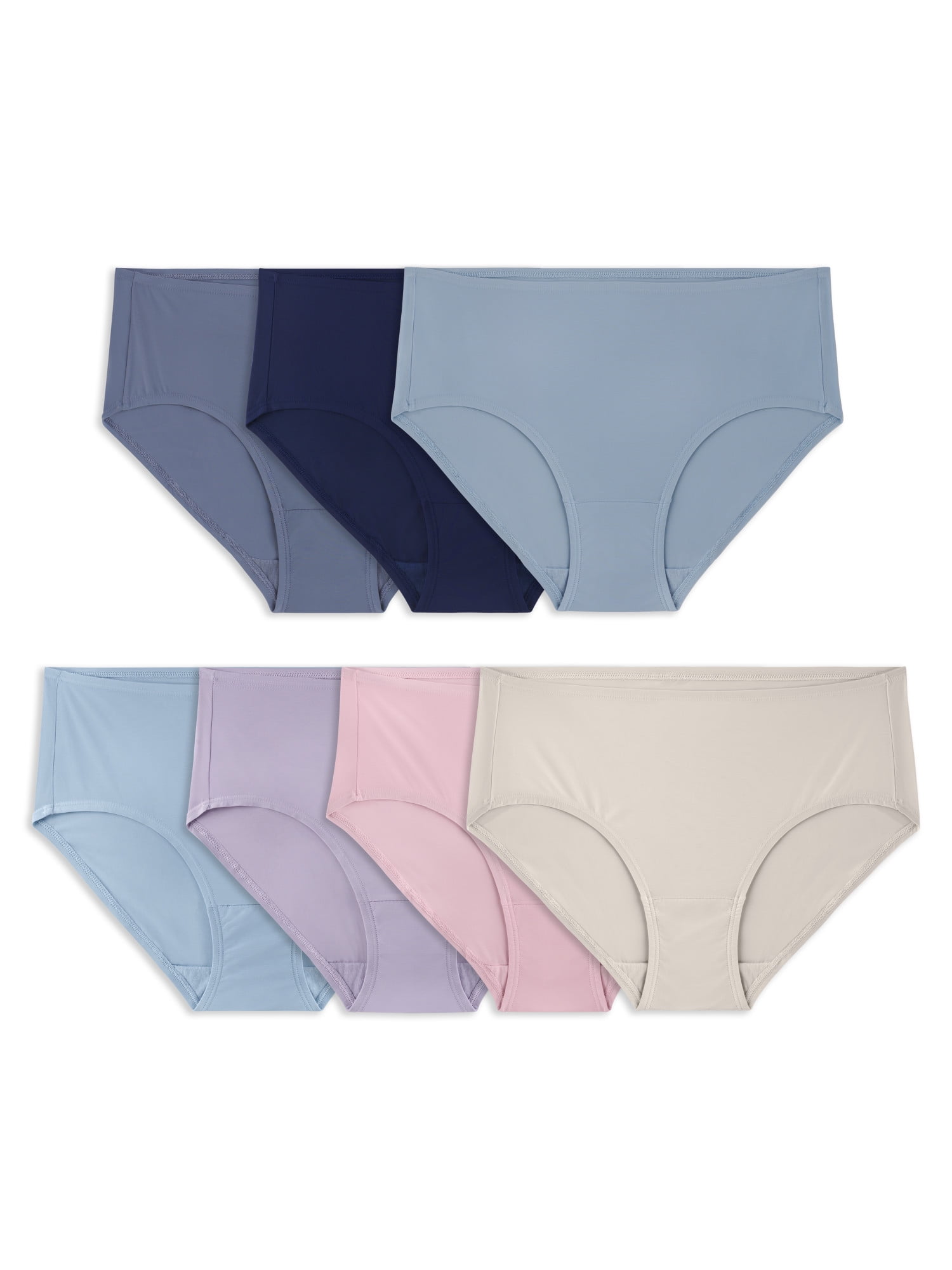 Fruit of the Loom Women's 360 Stretch Microfiber Low-Rise Brief ...