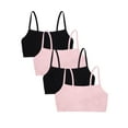 Fruit of the Loom Women's Cotton Stretch Racerback Comfort Bras, 4-Pack ...