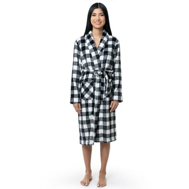 Joyspun Women's Plush Robe, Sizes S-3X - Walmart.com