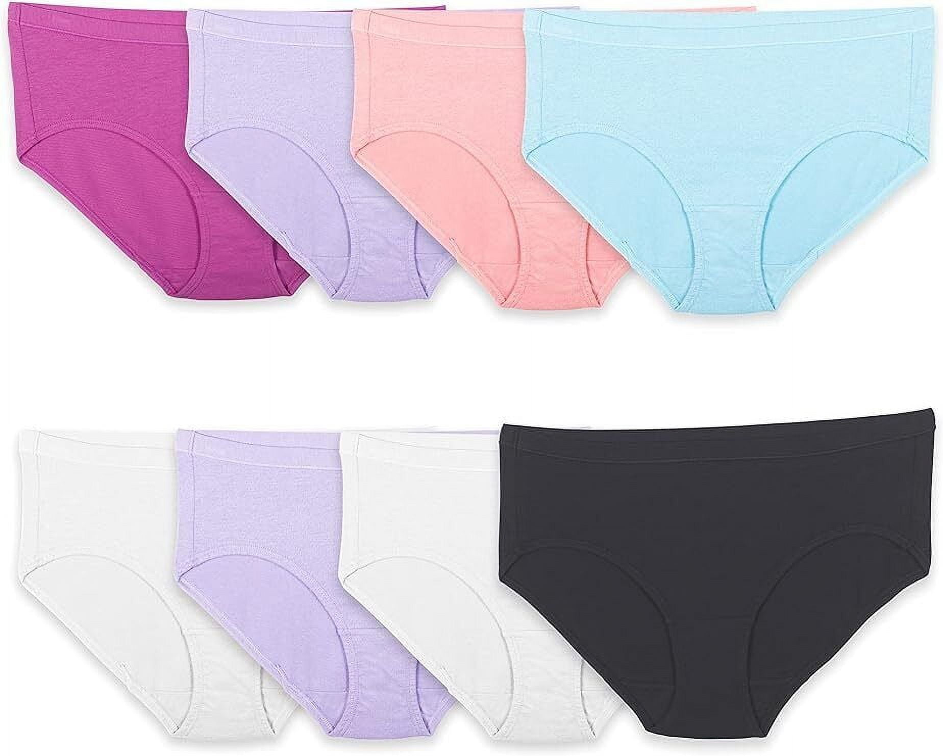 Fruit of the Loom Women's Breathable Underwear, Soft Cotton Mesh ...