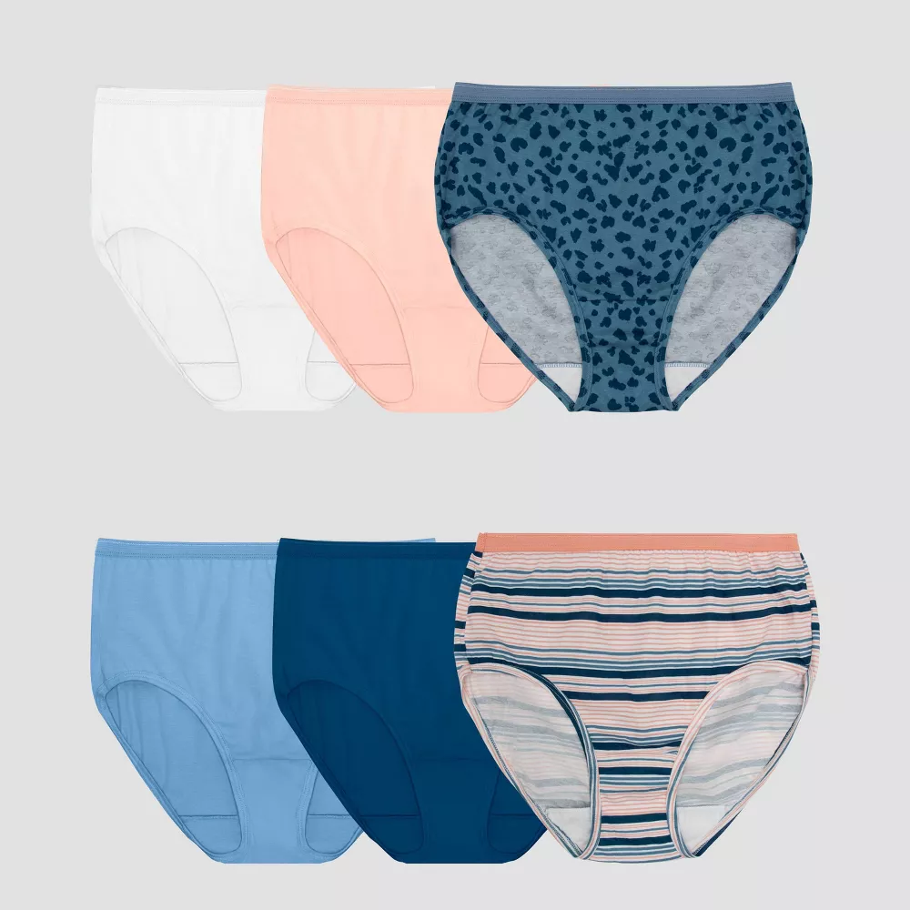 Fruit of the Loom Women's Classic Briefs - Colors May Vary - 6-Pack ...