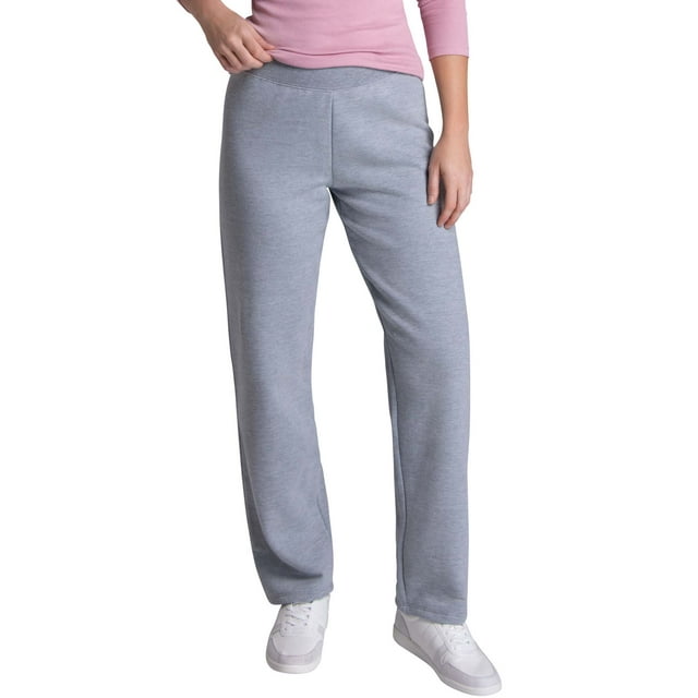 Fruit of the Loom Women's Eversoft Fleece Open Bottom Pant - Walmart.com