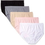 Fruit of the Loom Women's Plus-Size 5 Pack Fit For Me Breathable Brief ...