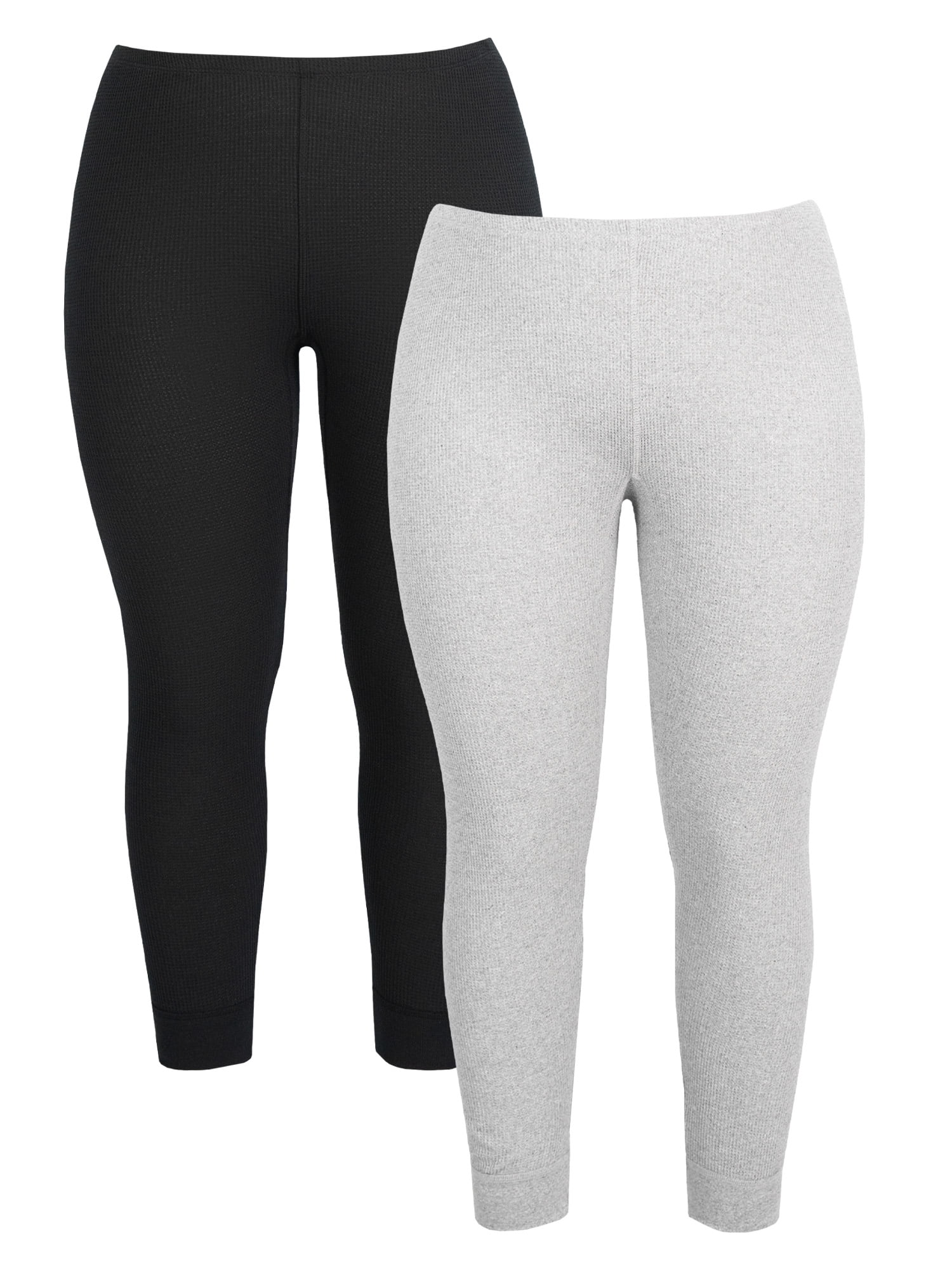 Fruit of the Loom Women's Recycled Waffle Thermal Bottom 2PK, Sizes XS ...