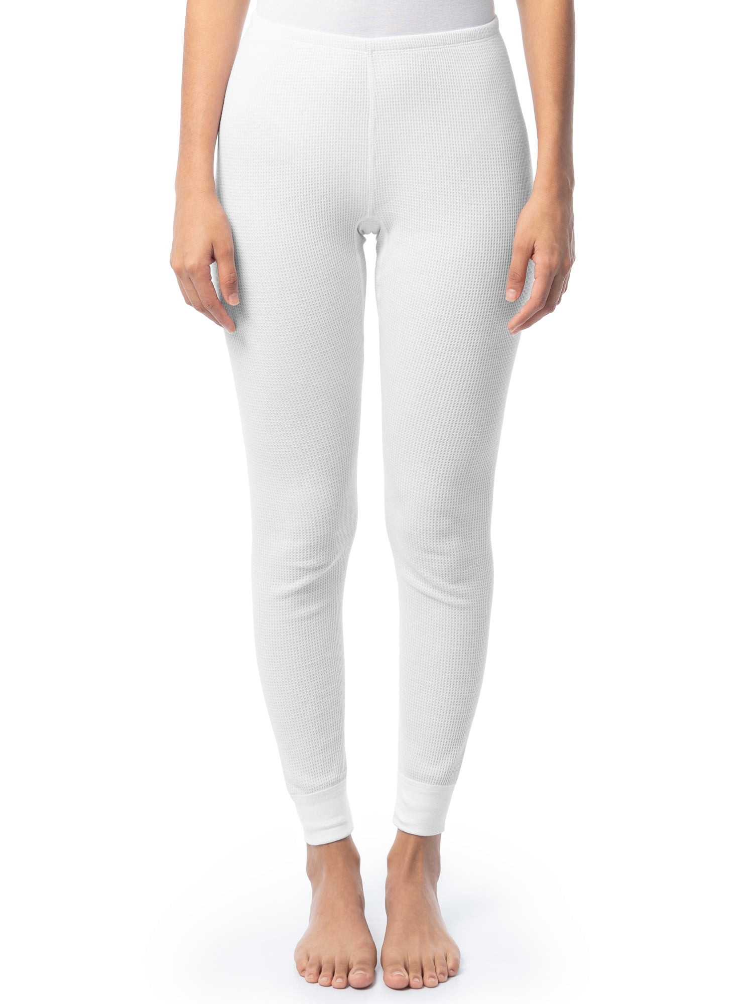 Fruit of the Loom Women's Recycled Waffle Thermal Bottom 2PK, Sizes XS ...