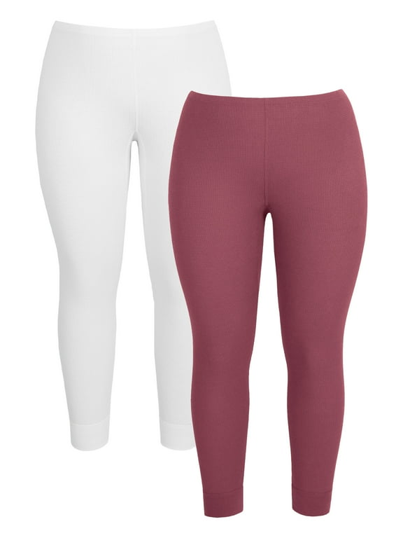 Fruit of the Loom Women's Recycled Waffle Thermal Bottom, Sizes XS-XXL ...