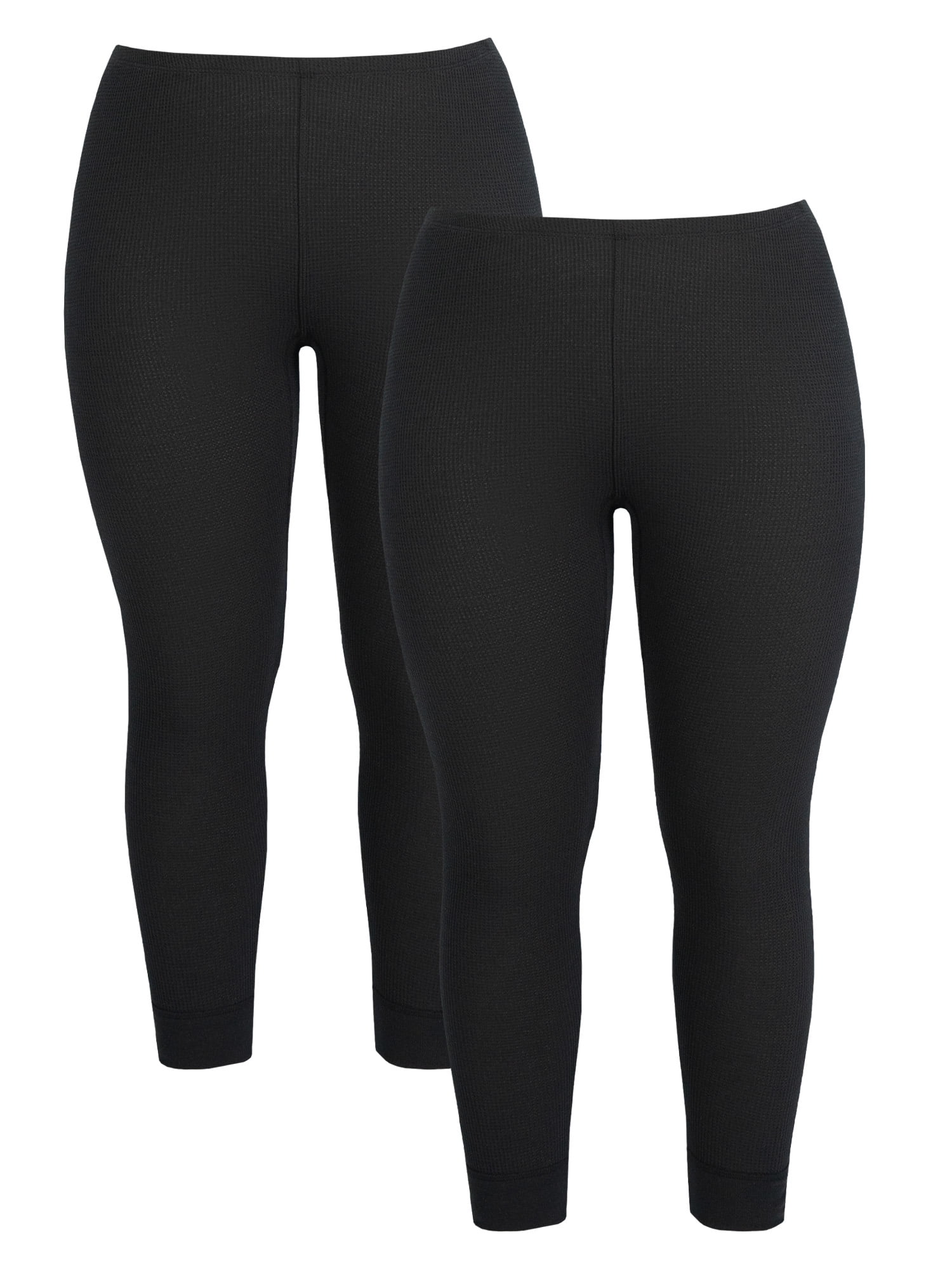 Fruit of the Loom Women's Recycled Waffle Thermal Bottom 2PK, Sizes XS ...