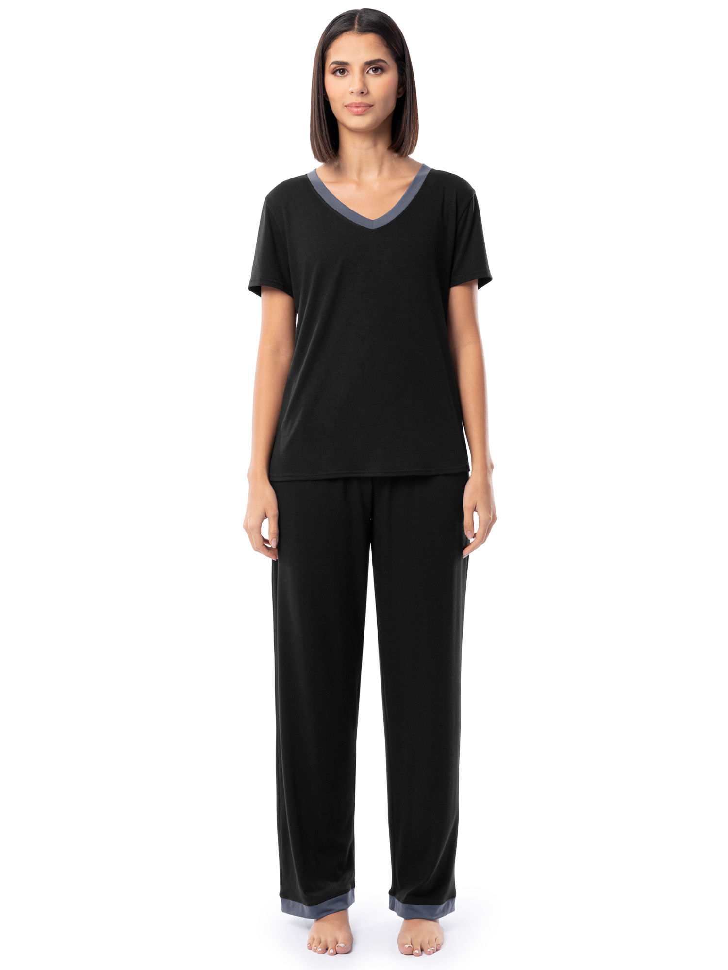 Fruit of the Loom Women's Soft and Breathable Pajama Shorts Set, 2 ...