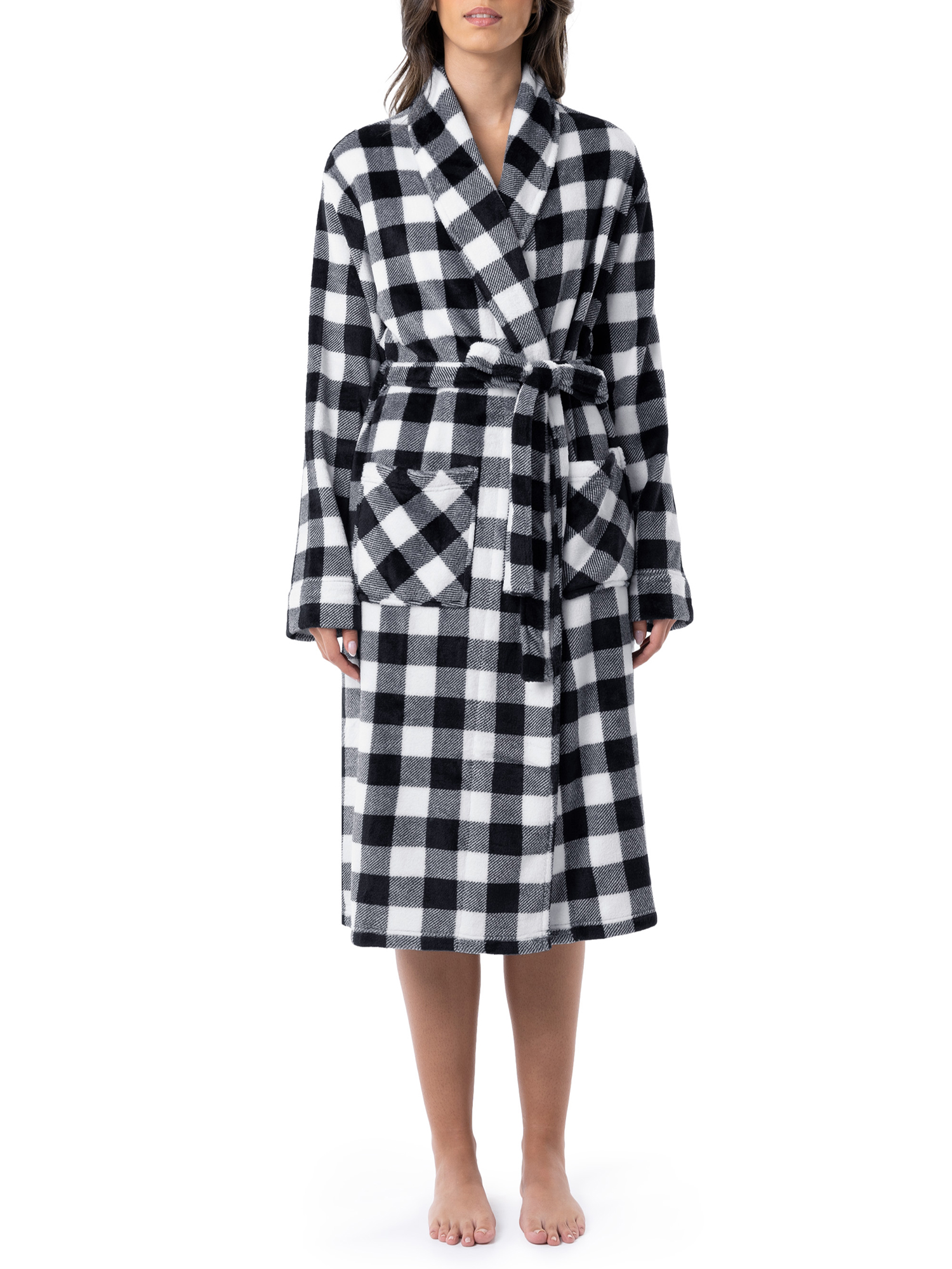 Secret Treasures Women's and Women's Plus Satin Sleep Robe - Walmart.com