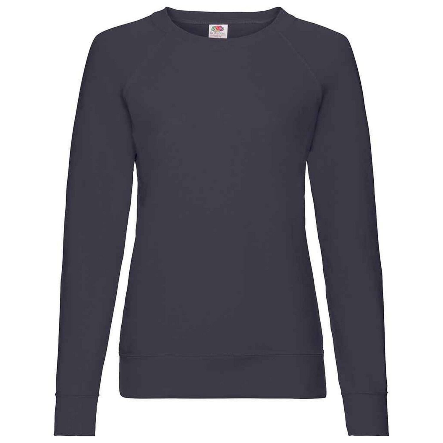 Fruit of the Loom Womens Lightweight Lady Fit Raglan Sweatshirt ...