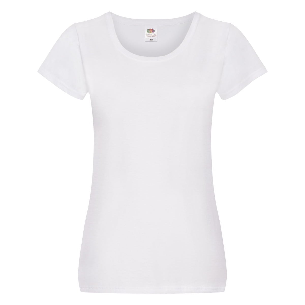 Fruit of the Loom Womens Original Plain Lady Fit T-Shirt - Walmart.com