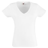 Fruit of the Loom Womens Valueweight V Neck Lady Fit T-Shirt - Walmart.com