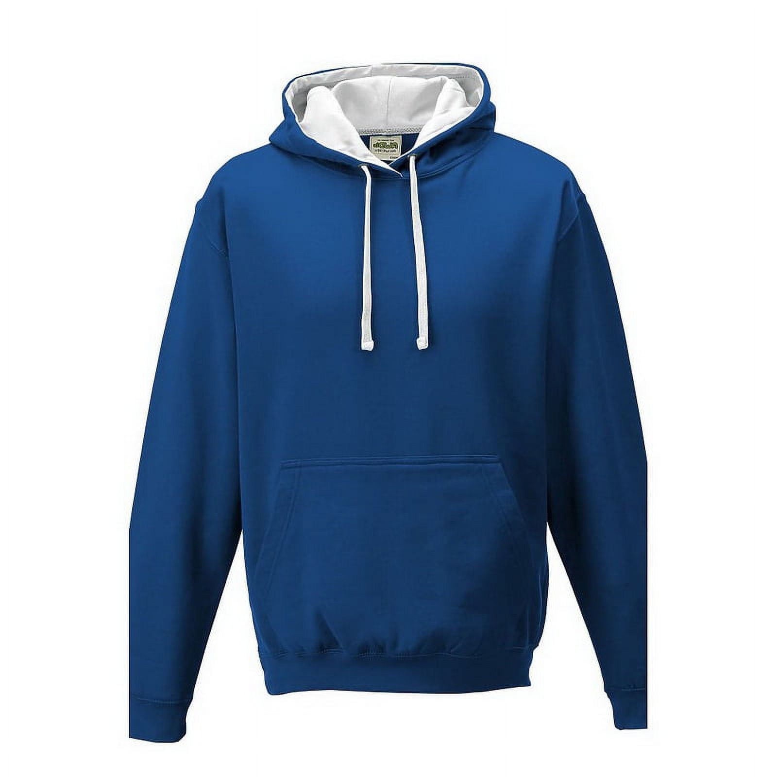Just Hoods Adult Contrast Hoodie Jha003 - Walmart.com