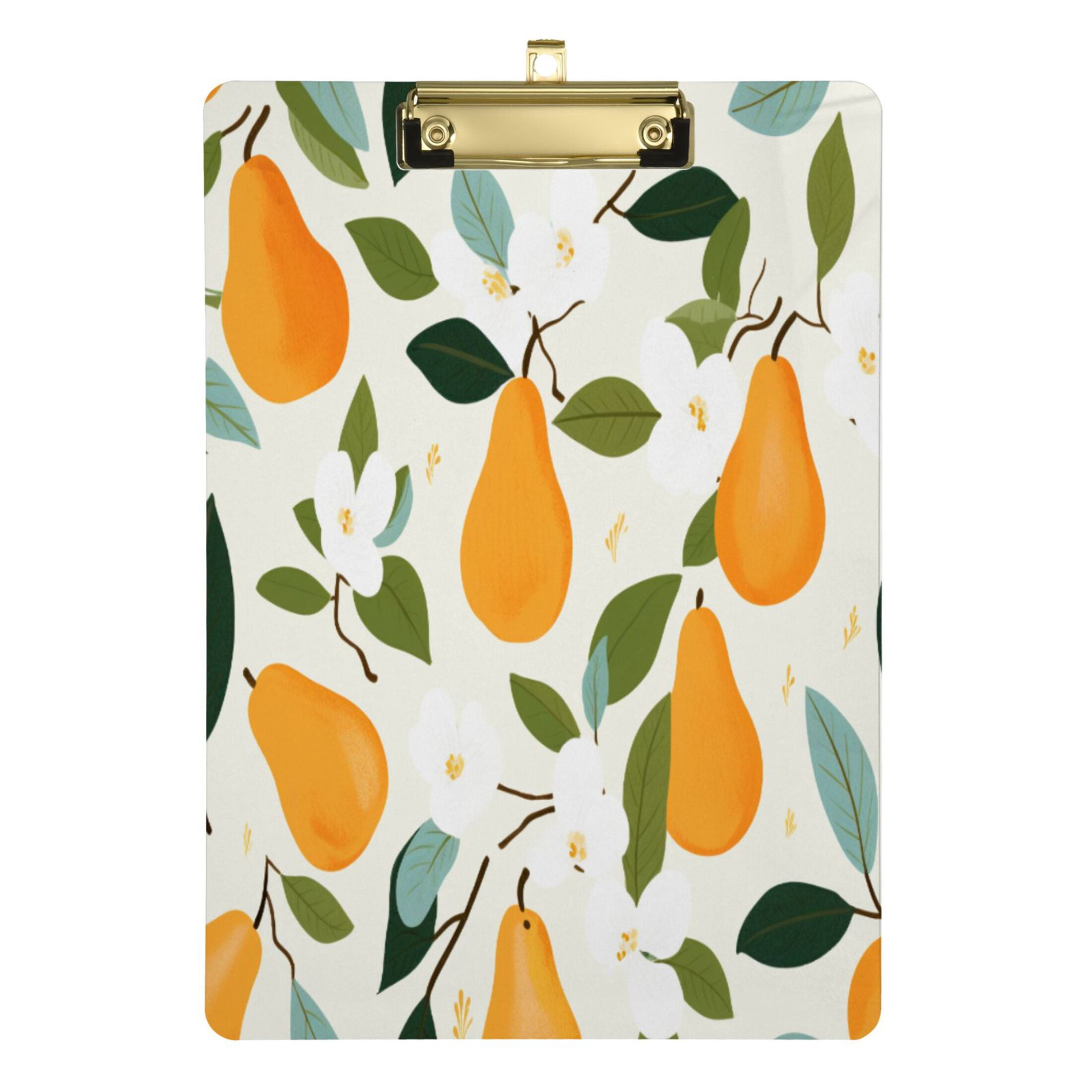 Fruit with Leaves Acrylic Clipboards A4 Standard Letter Size Clipboard ...