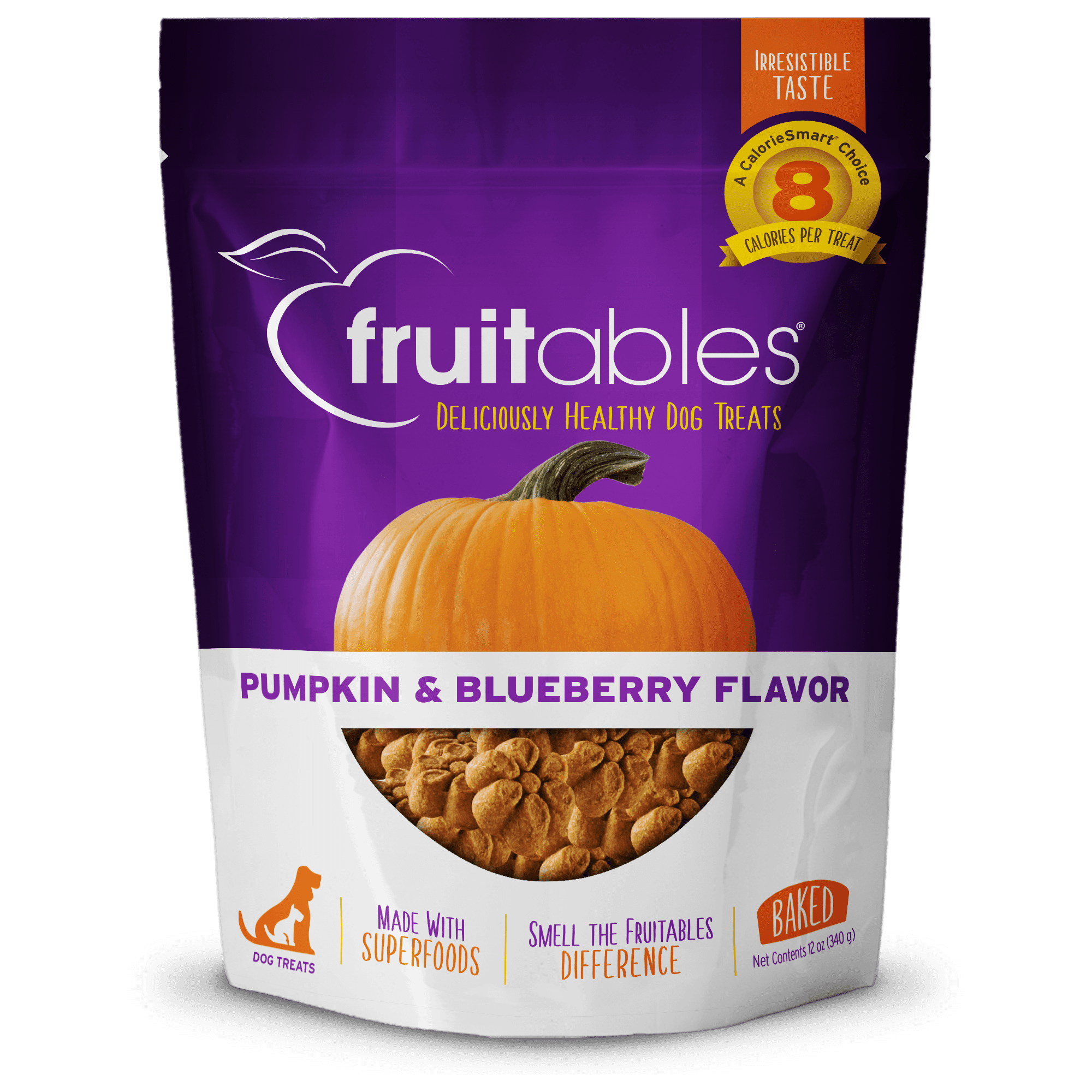 Fruitables Baked Dog Treats – Pumpkin Treats for Dogs – Healthy Low ...