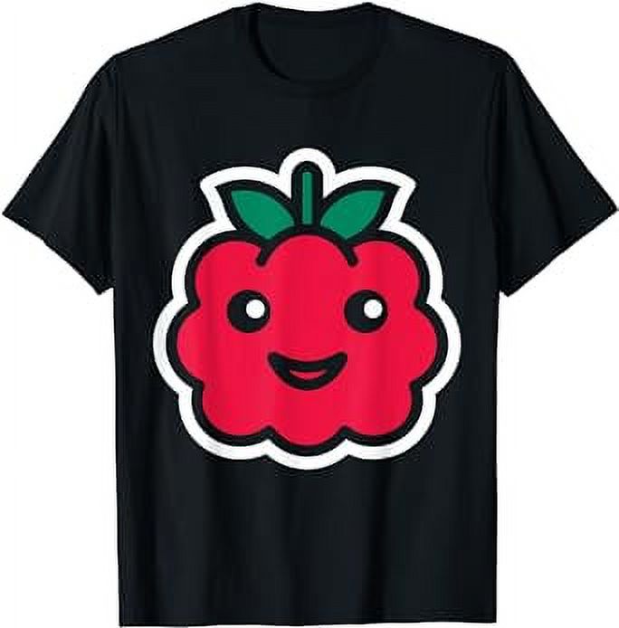 Fruite raspberries minimalist cute little simple raspberry T-Shirt ...