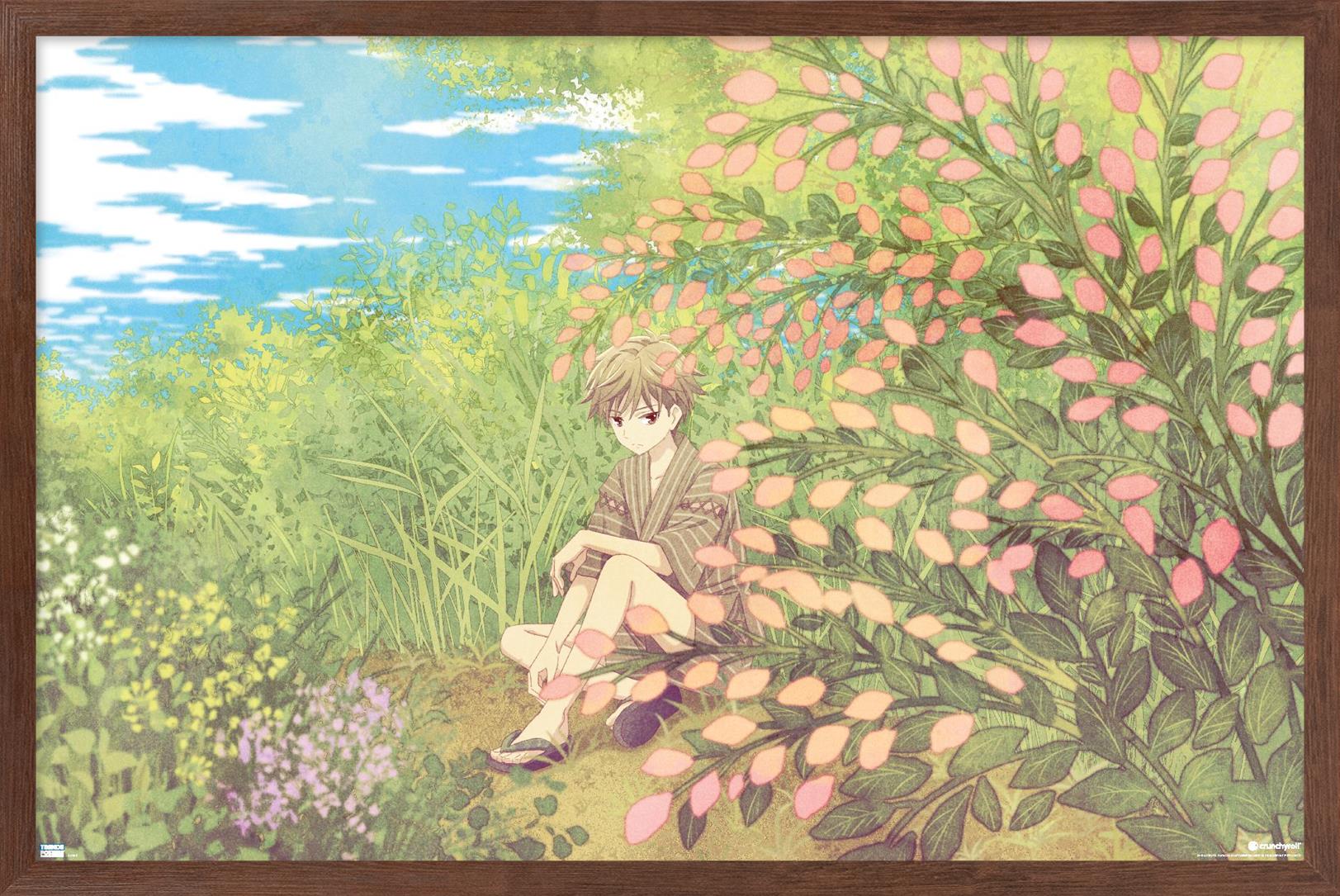 Fruits Basket - Hiro Soma Wall Poster, 14.725" x 22.375" Framed ...