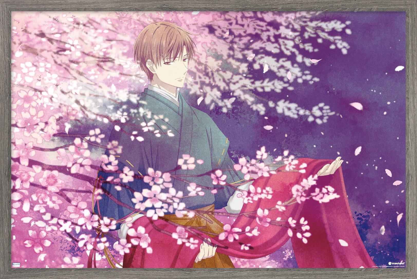 Fruits Basket - Kureno Soma Wall Poster, 22.375" x 34" Framed - Walmart.com