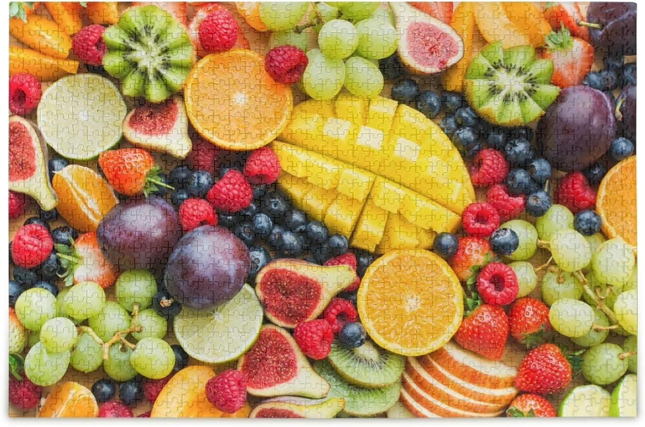 Fruits Berries Mango Grapes Puzzle for Adults 300 Piece Jigsaw Puzzles ...