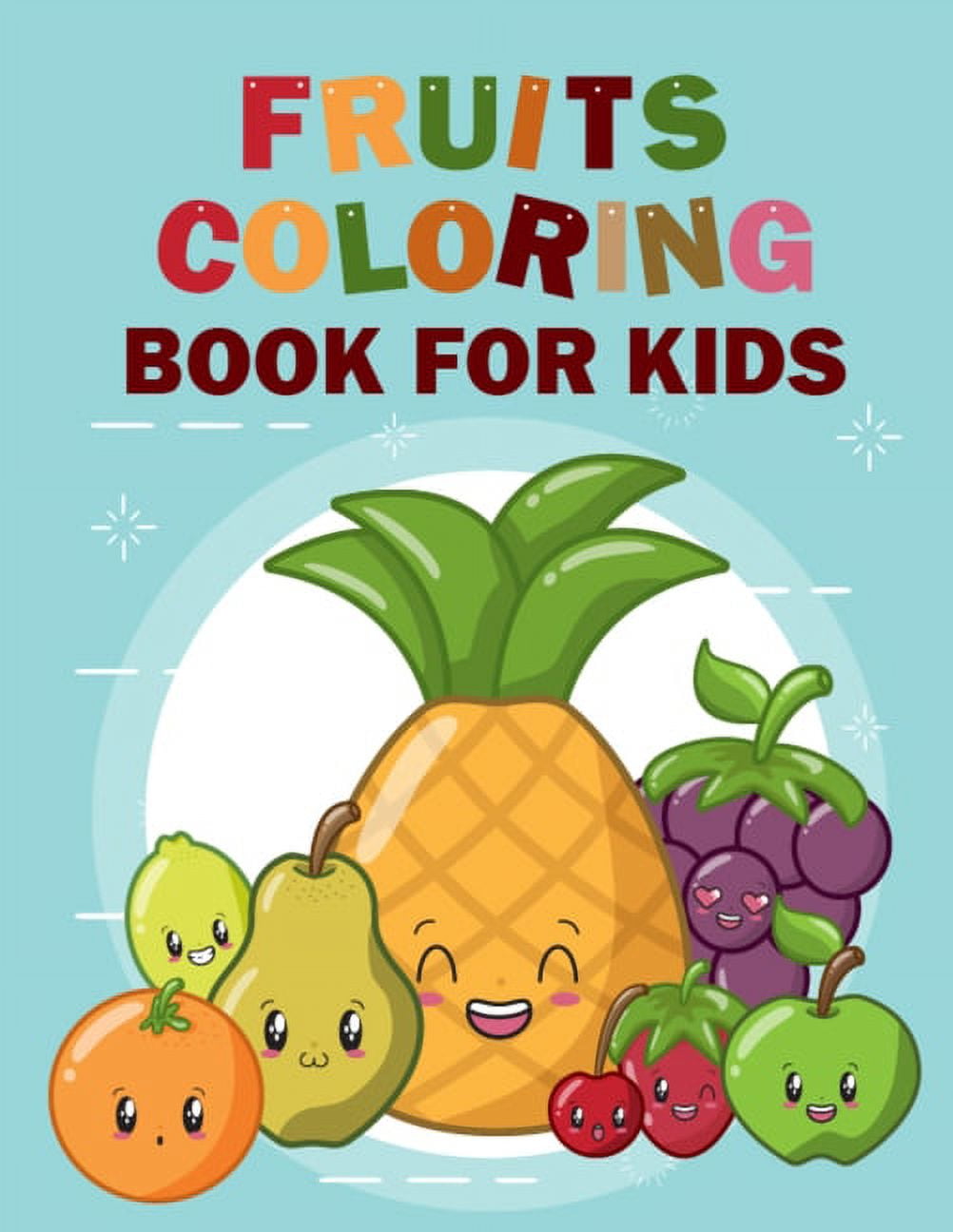 Fruits Coloring Pages For Kids To Print Out