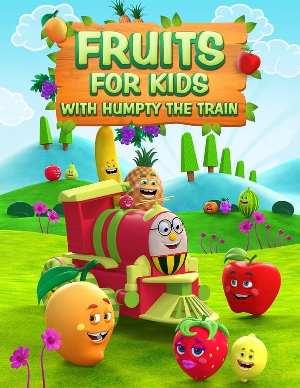 Fruits For Kids With Humpty the Train: Learn Fruits - Kindergarten ...